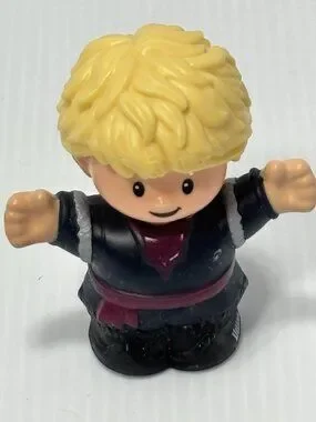 Toys | Disney Frozen Kristoff Little People Figure Blonde Hair Black ...